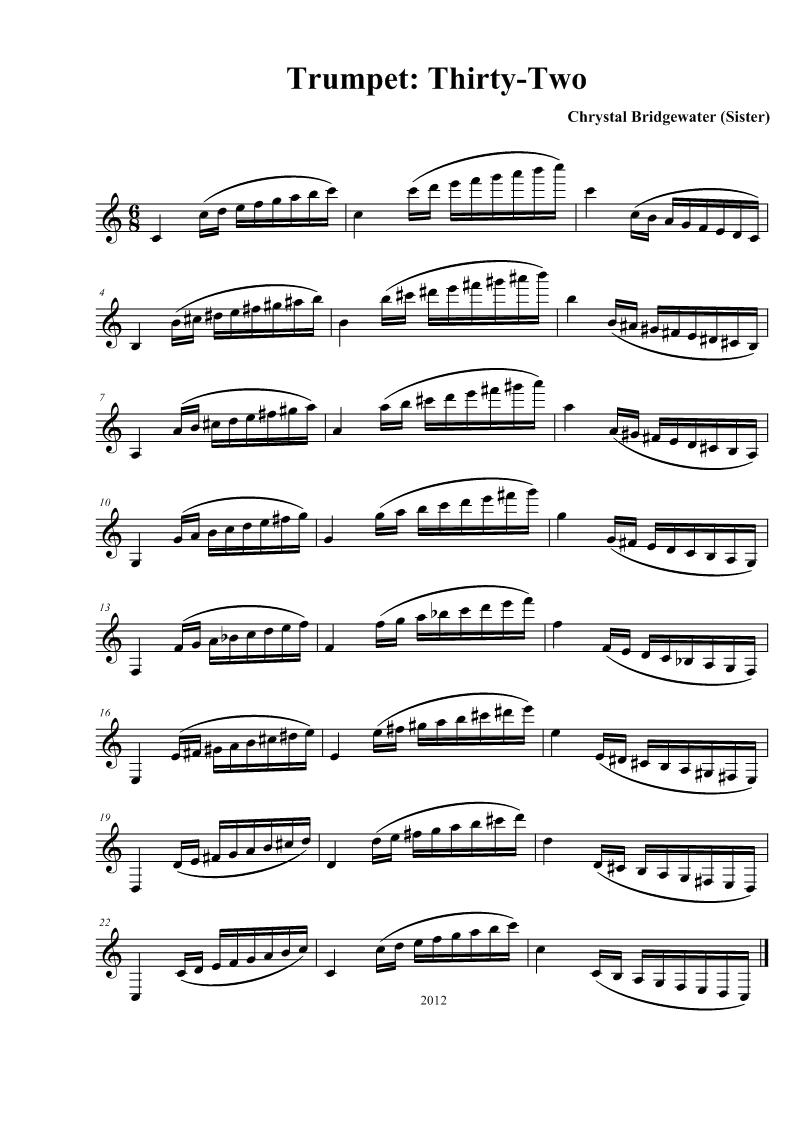 Trumpet: Trumpet: Thirty-Two